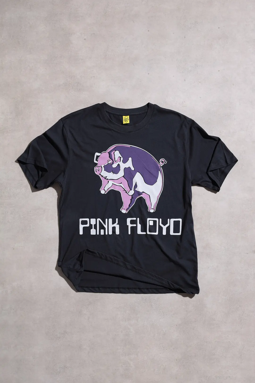 Pink Floyd "Flying Pig" Retro Rock Regular Fit Kısa Kol Tshirt