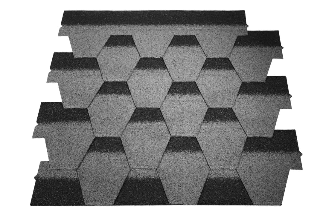 Sim Shingle Mix Gri (Altıgen)