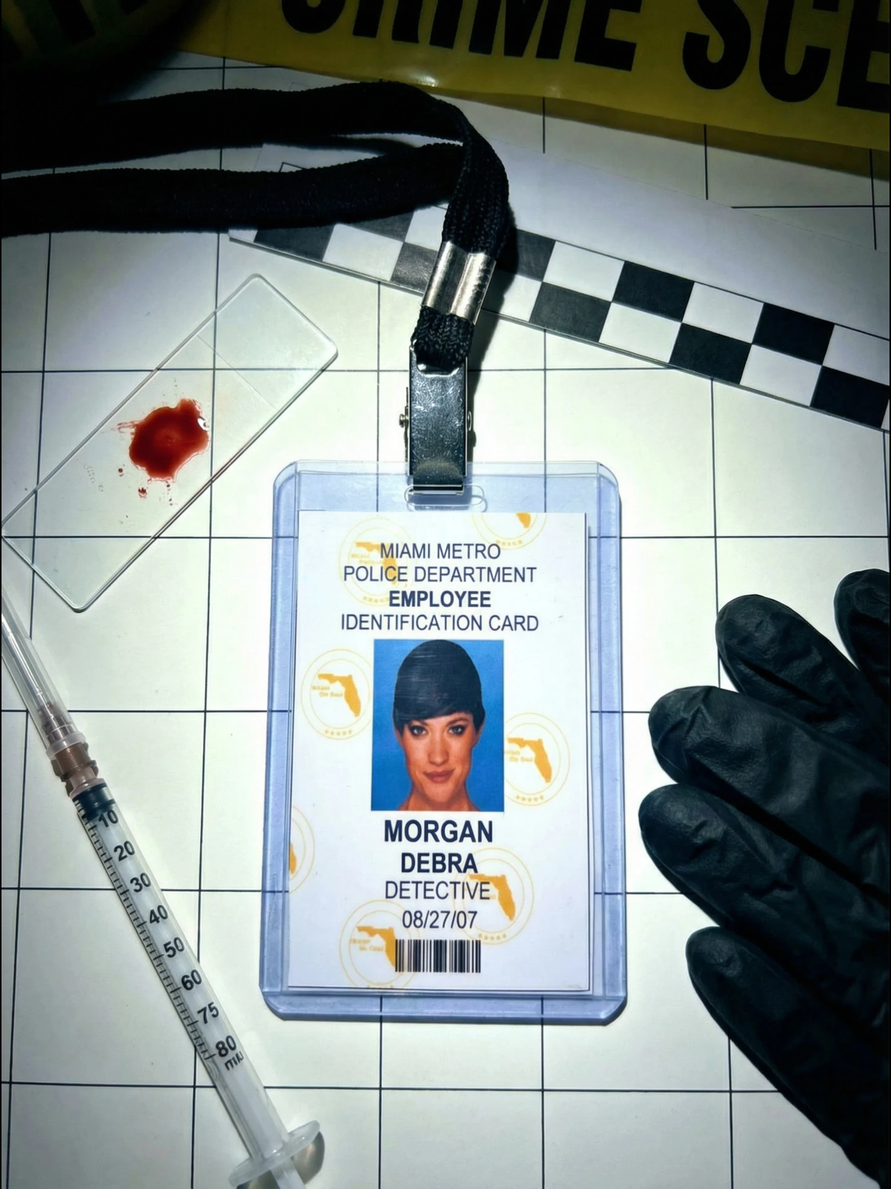 Debra Morgan Dexter Koleksiyonluk Yaka Kartı