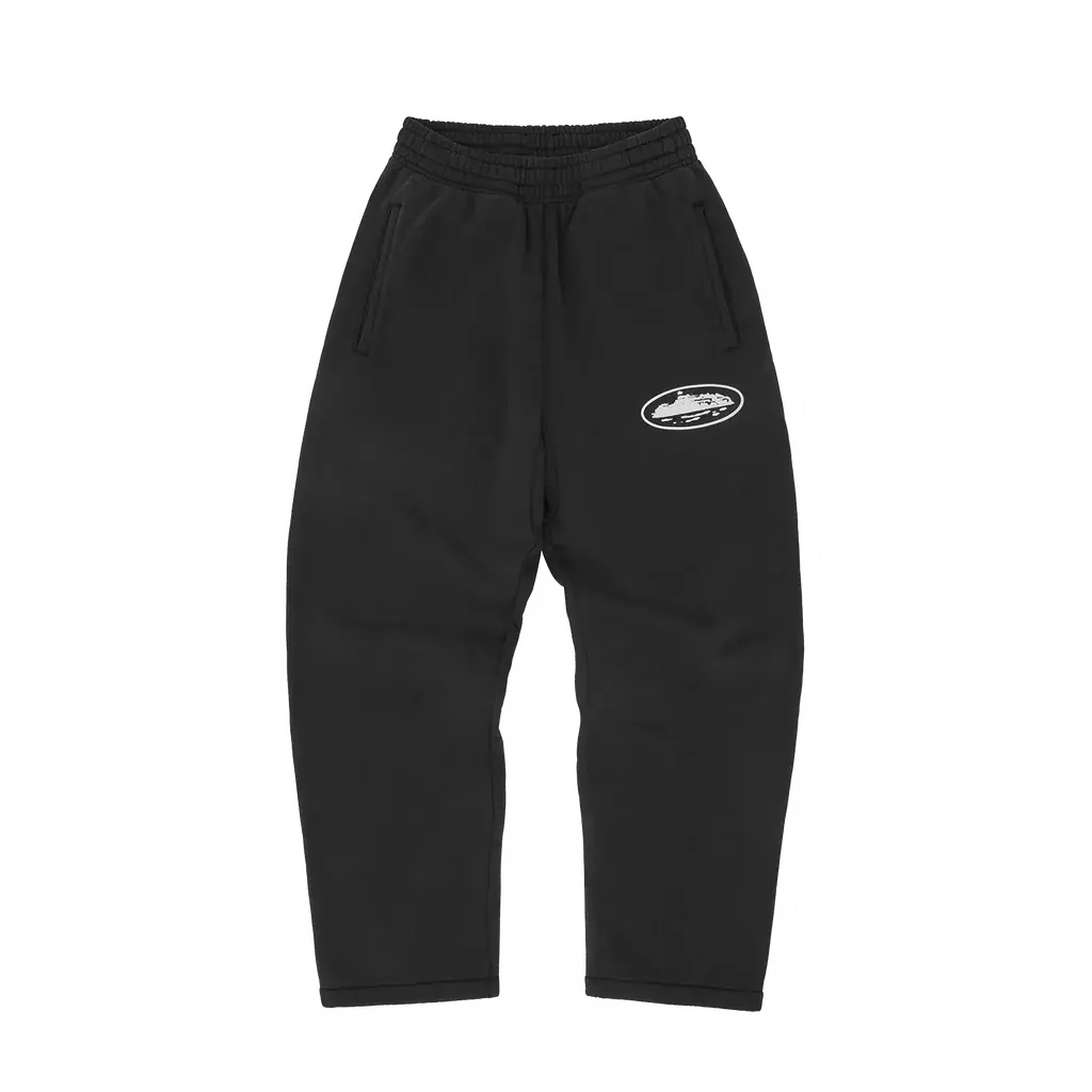Island OG Black Sweatpant Open Leg