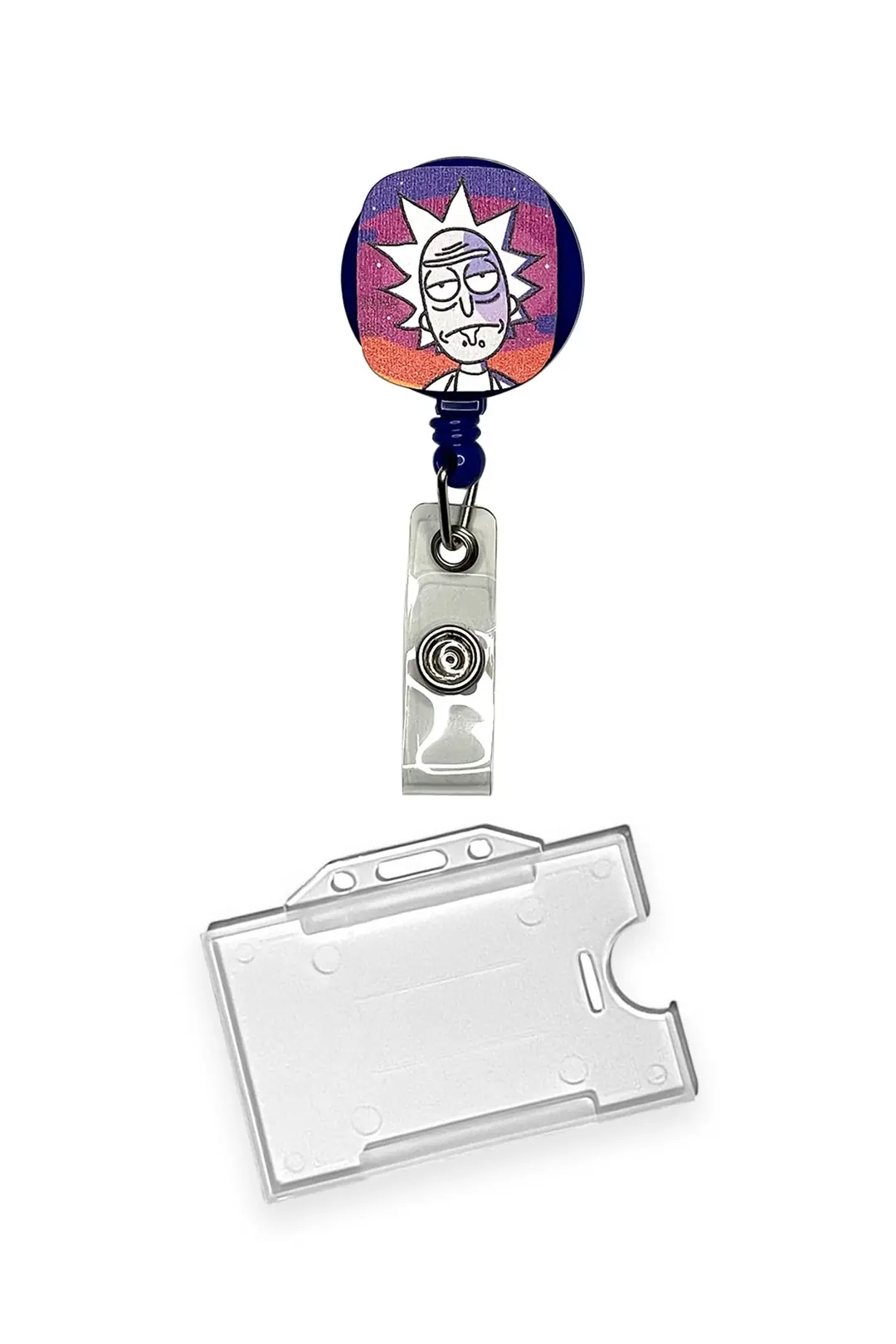 Renkli Rick Yoyo Yaka Kartlığı Yoyo Kartlık