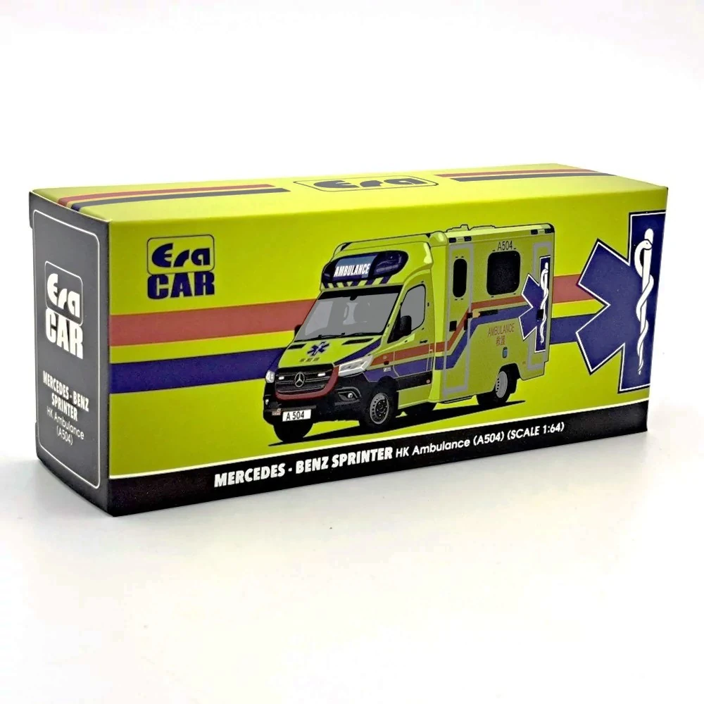 Era | Eramb22Sps133 | 1/64 Sp Mercedes Benz Sprinter Hk Ambulance (A504 ...