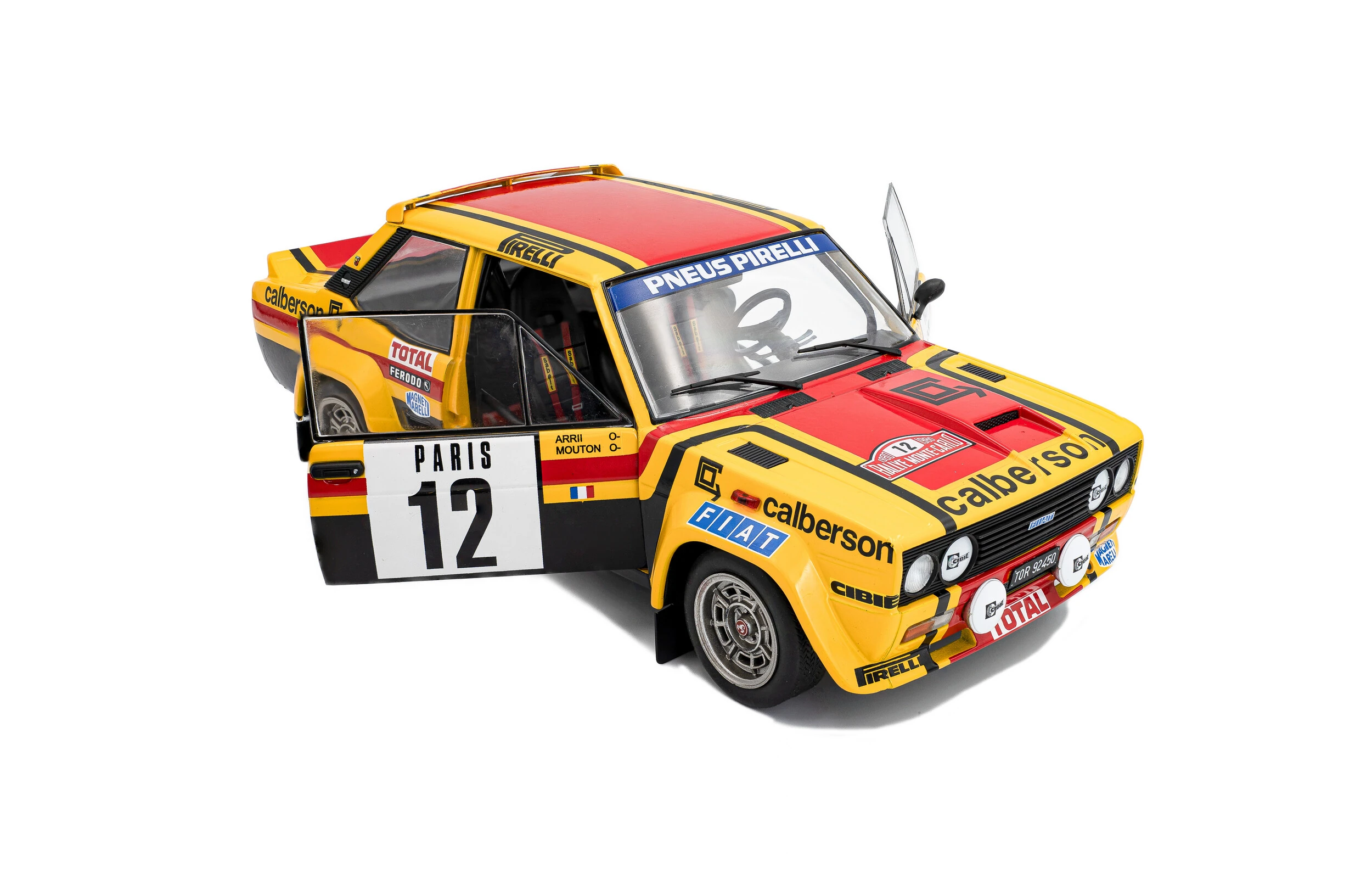 Solido | S1806007 | 1/18 Ölçek | Fiat 131 Abarth 1980 / Monte Carlo ...