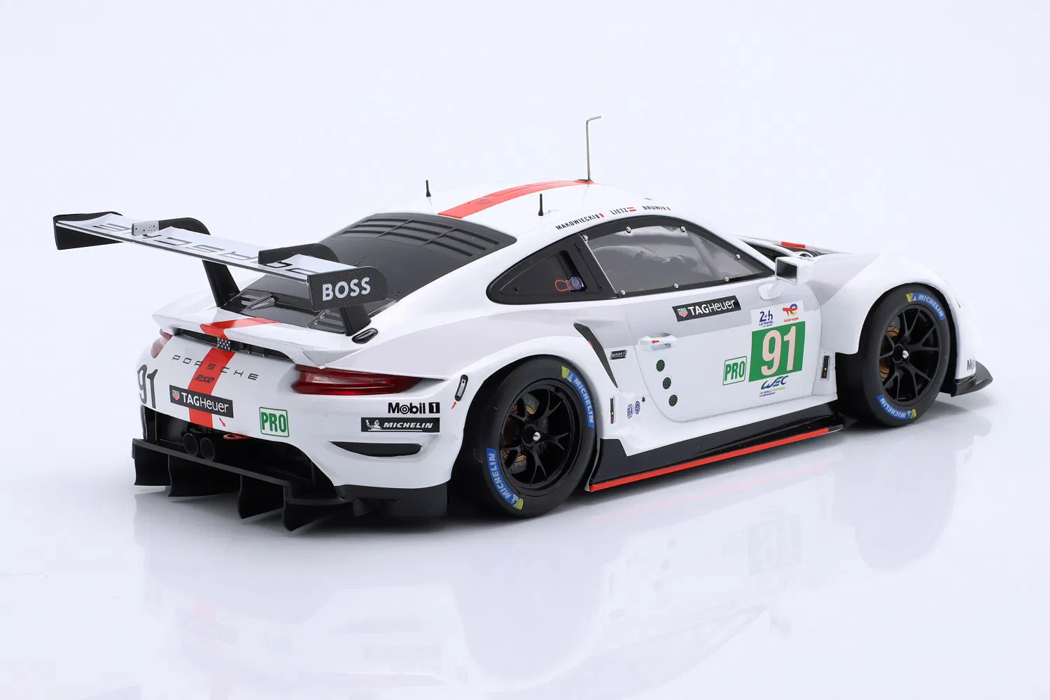 Ixo | IXLEGT18-23027 | 1/18 Ölçek 2022 Porsche 911 RSR #91 Bruni ...