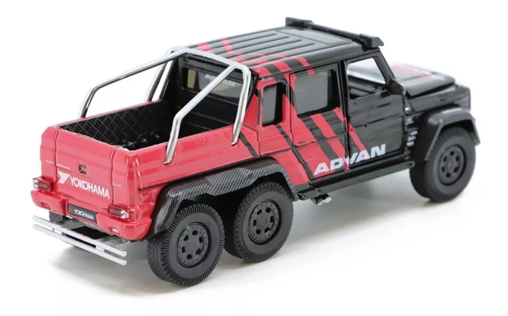 Era Sp226x60601 1/64 Mercedes Benz G63 Amg 6x6 *advan Livery*, Kırmızı ...