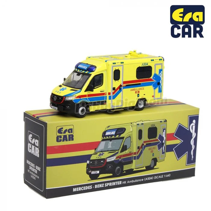 Era | Eramb22Sps133 | 1/64 Sp Mercedes Benz Sprinter Hk Ambulance (A504 ...