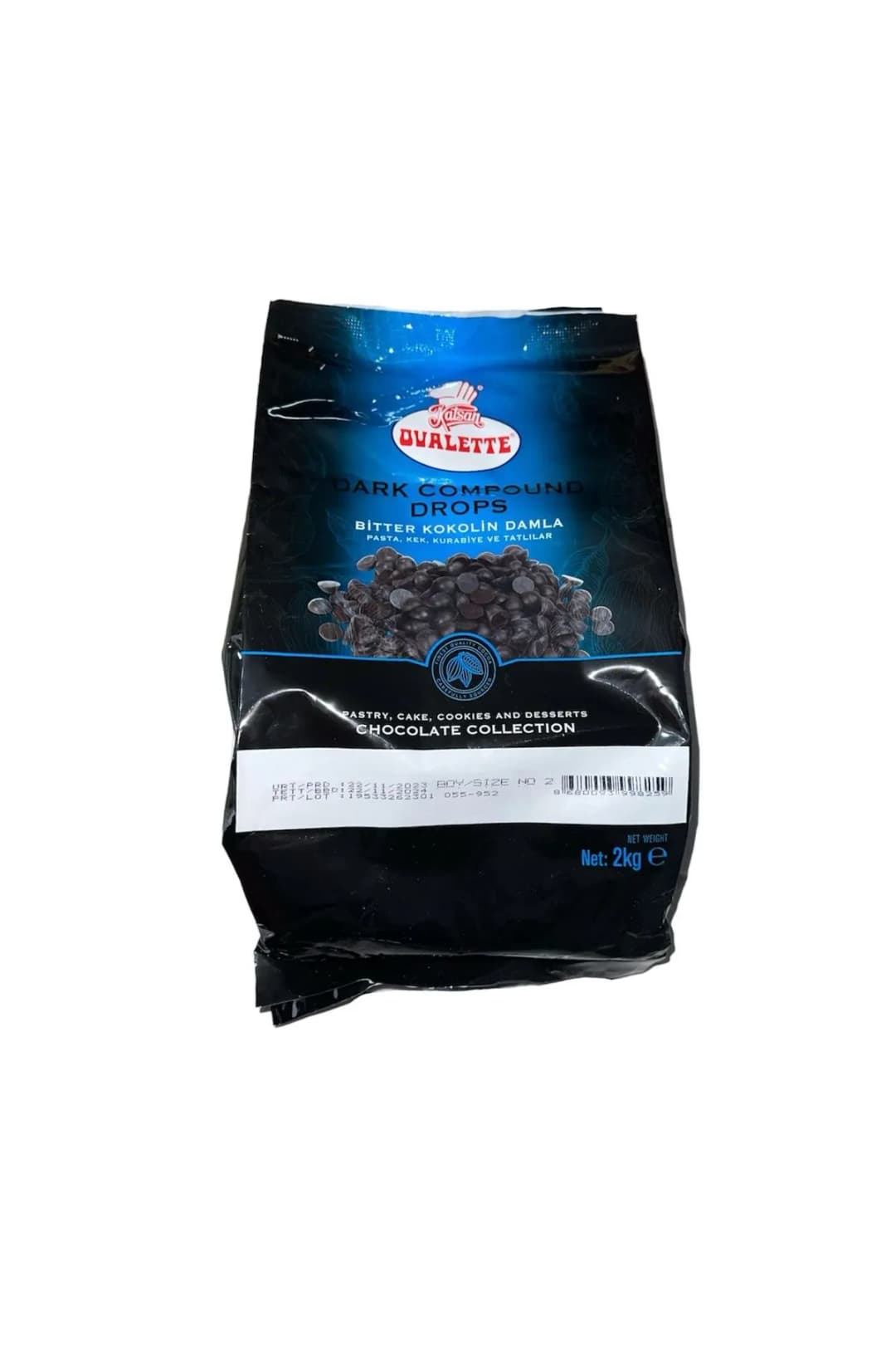 Ovalette Bitter Damla Drop 2 KG