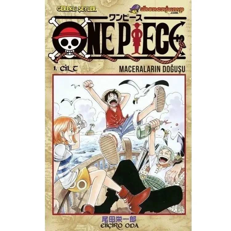 One Piece 1. Cilt Türkçe Çizgi Roman