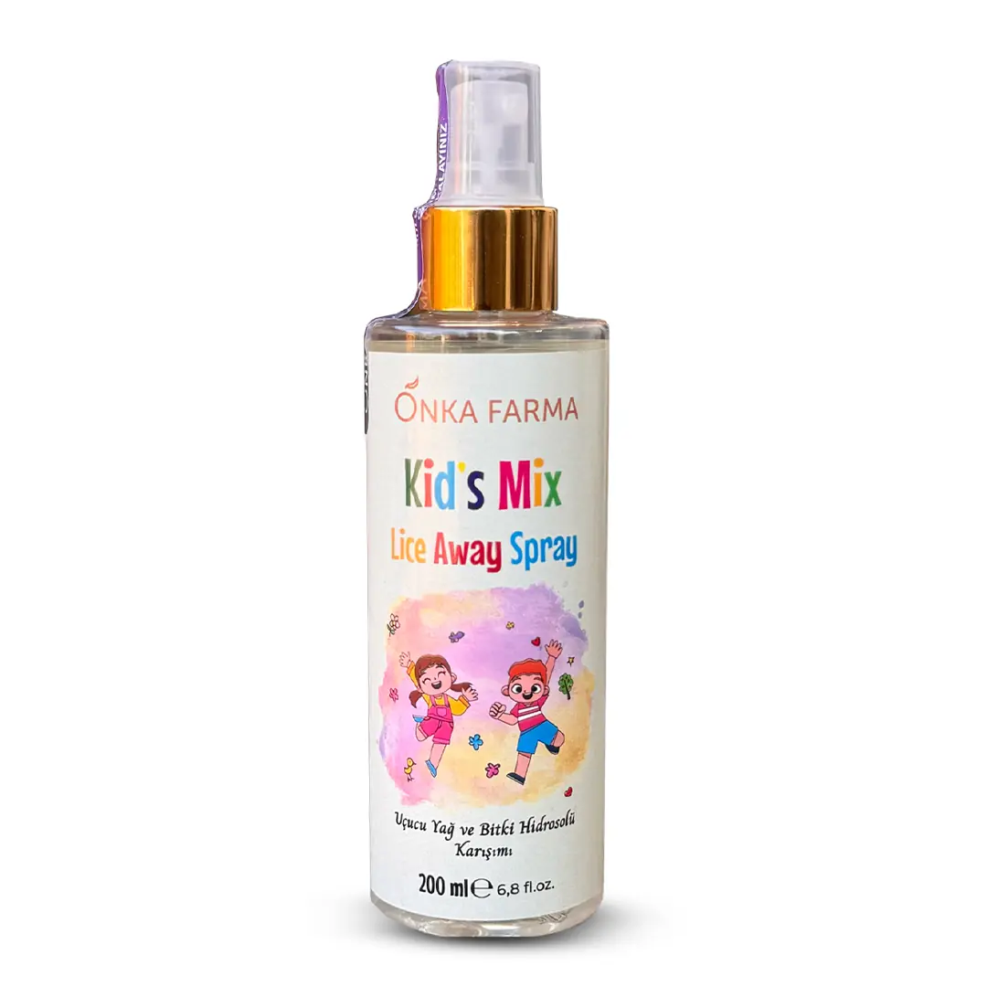 Onka Farma Kid's Mix Lice Away Spray Bit-Sirke Spreyi 200 ml