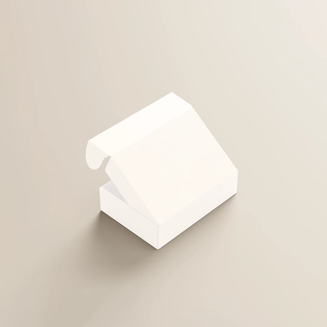 28x19x6 cm Eco-Friendly White Color E-Commerce Box
