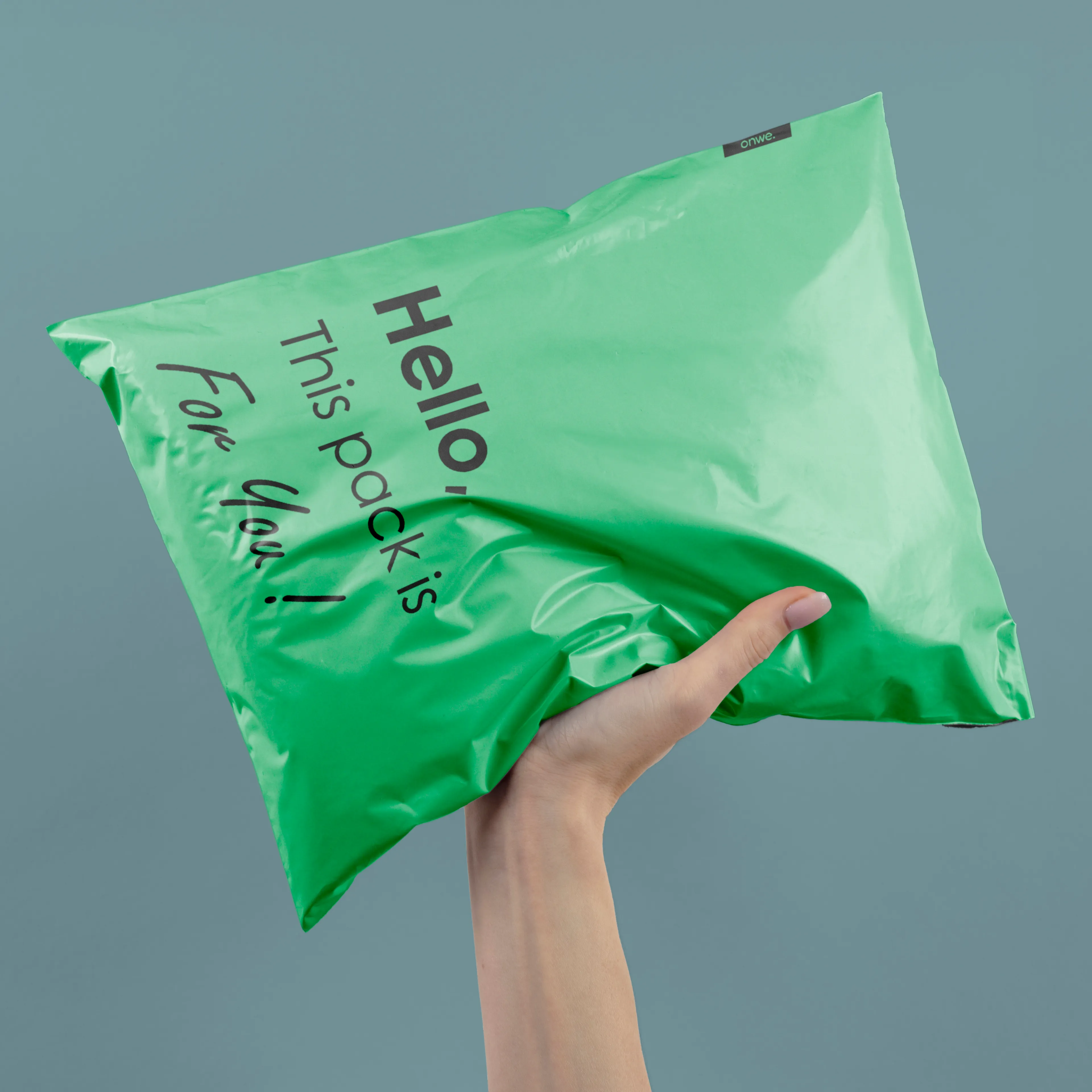 30x35 cm Green Eco-Friendly Poly Mailer