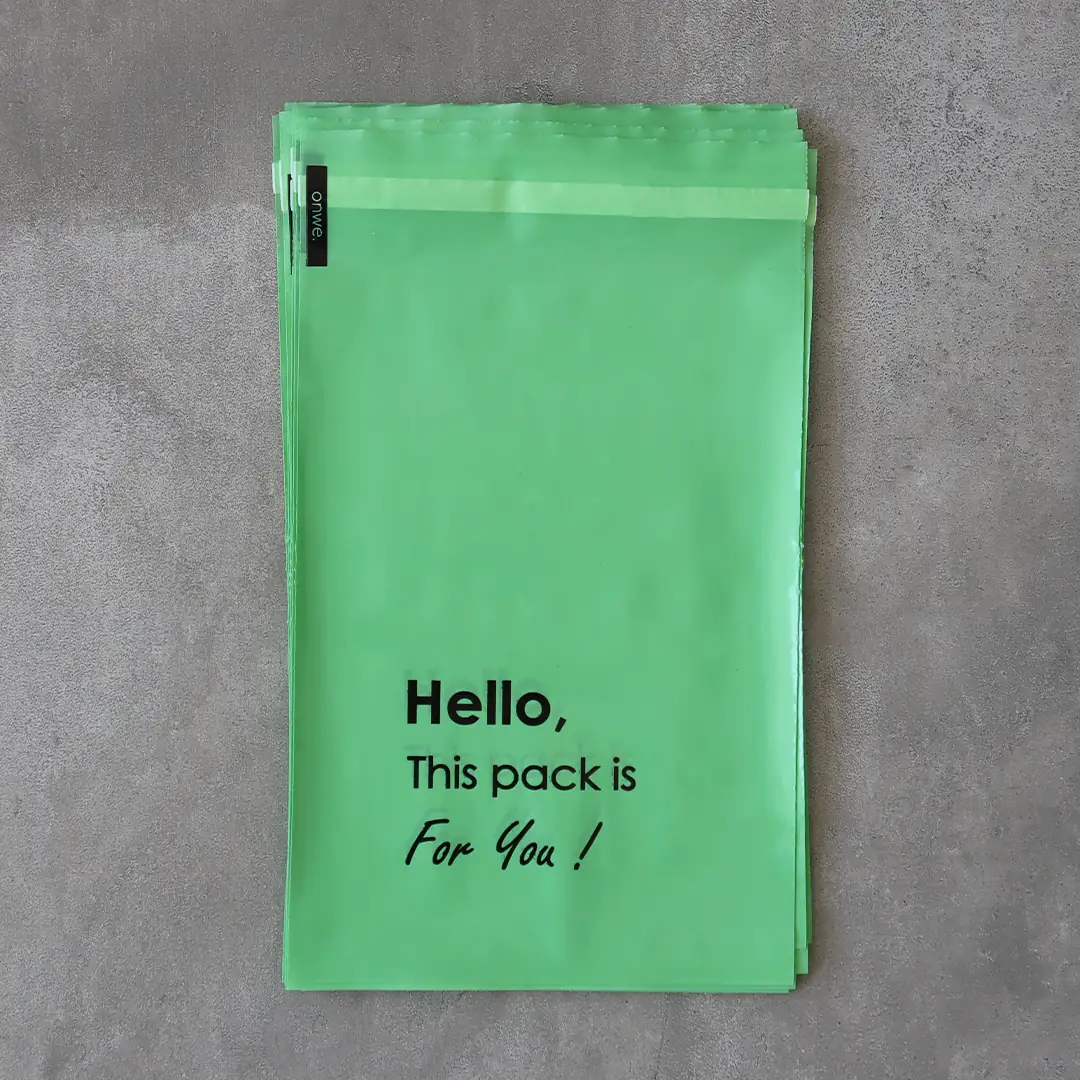 18x25 cm Green Eco-Friendly Poly Mailers