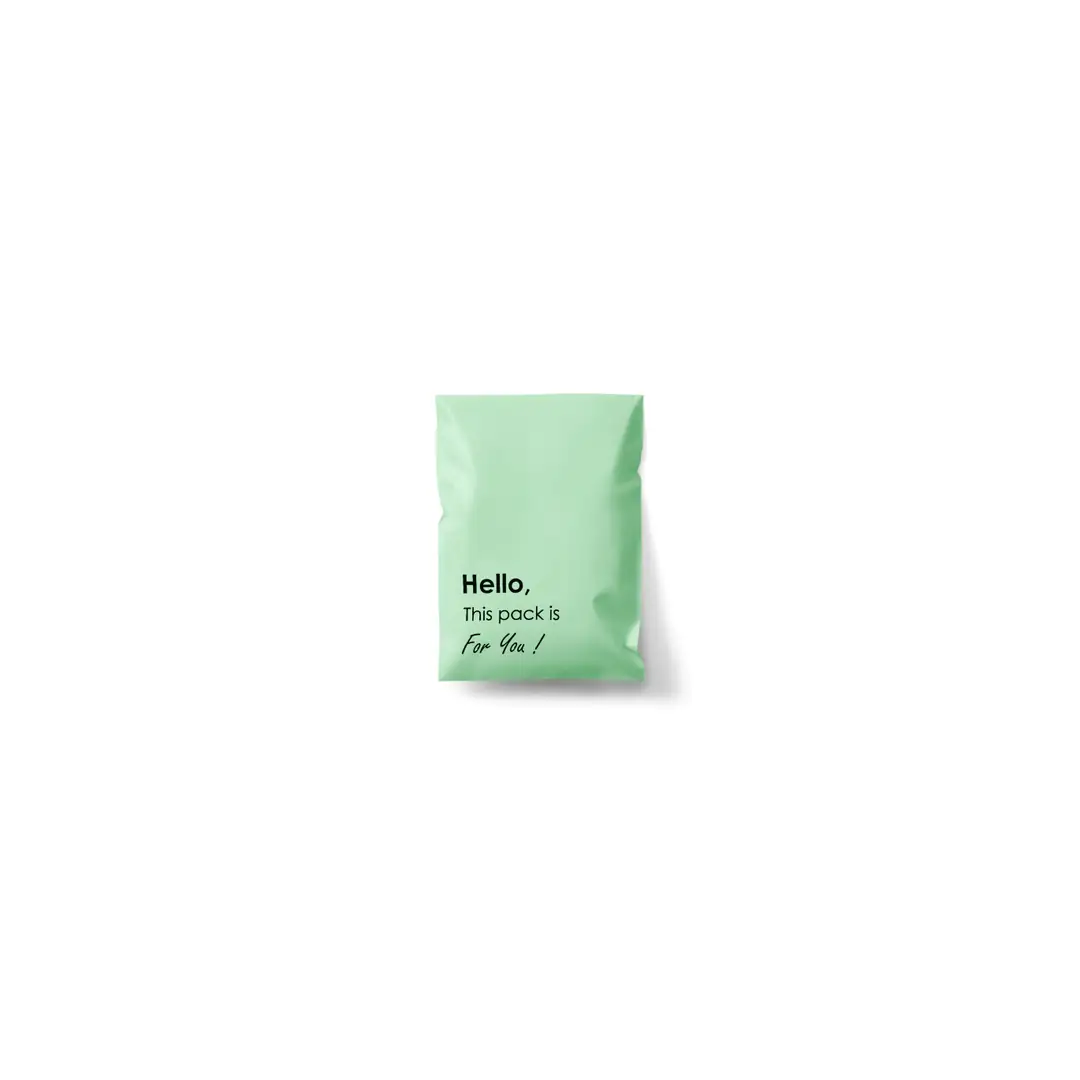 18x25 cm Mint Green Eco-Friendly Poly Mailers
