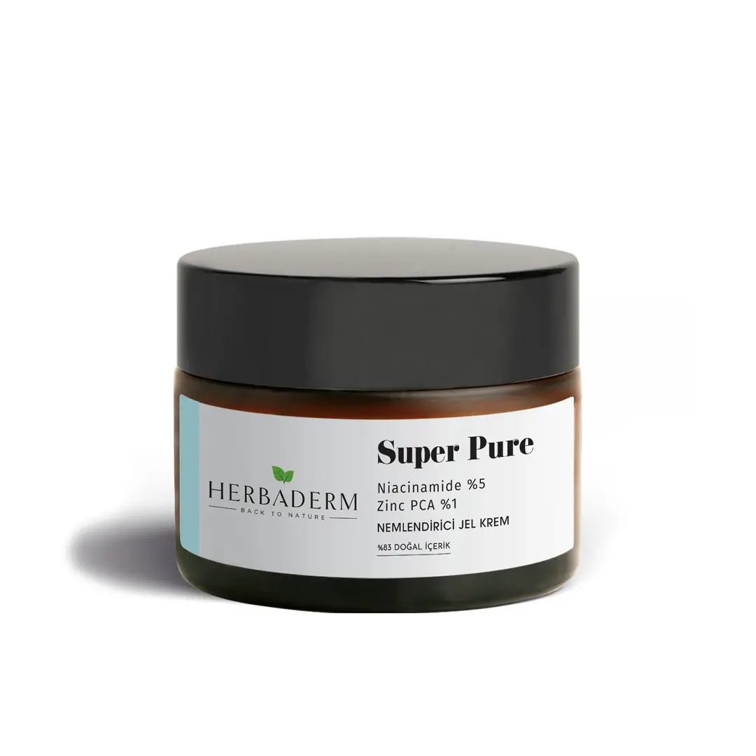 Super Pure Sivilce Karşıtı Niacinamide + Zinc PCA Nemlendirici Jel Krem ...