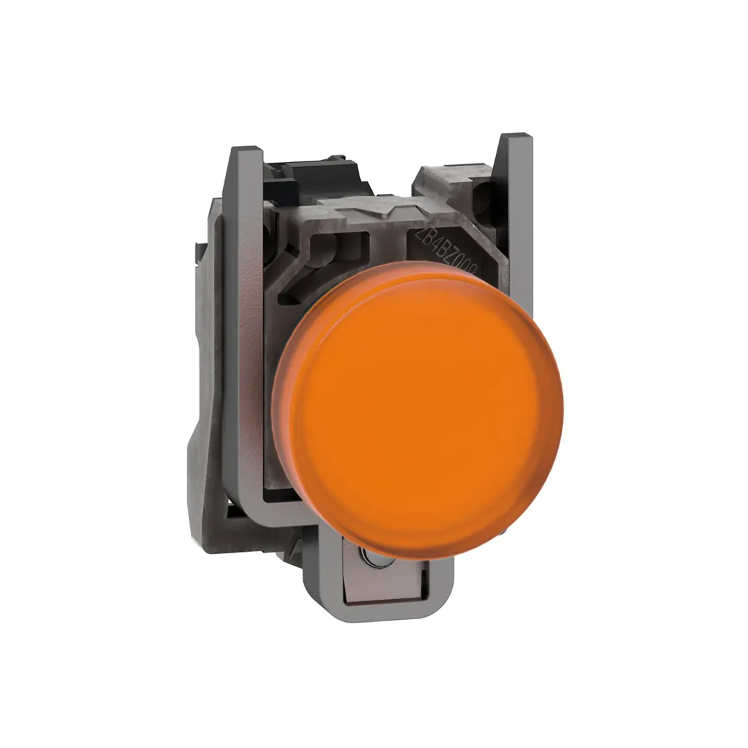 Schneider XB4BVM5 230VAC Korumalı Ledli Turuncu Sinyal Lambası