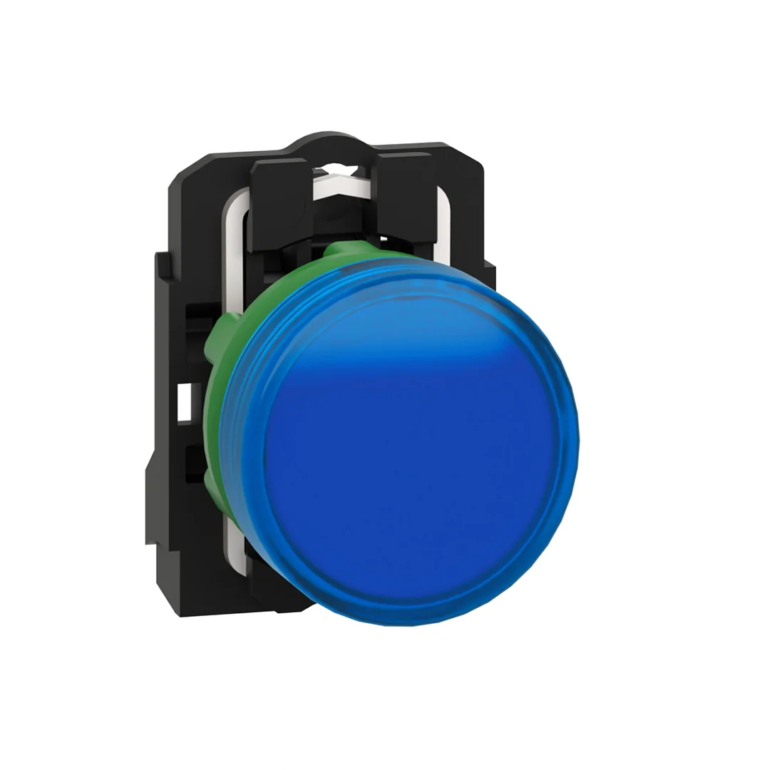 Schneider XB5AVM6 220V Mavi Dahili Korumalı Ledli Sinyal Lambası