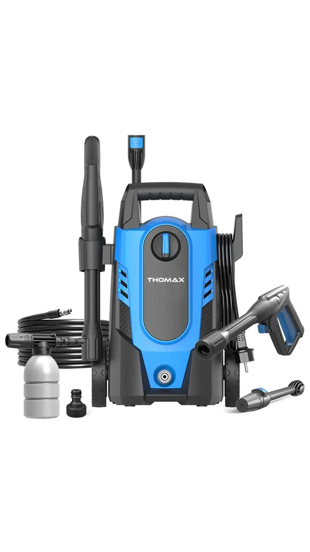 Thomax Yüksek Basınçlı Yıkama Makinesi Araç Yıkama Oto Yıkama 1400w