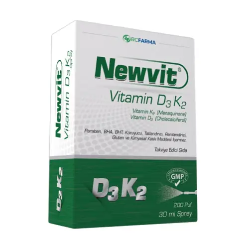 NEWVIT VITAMIN D3 K2 SPREY 30 ML
