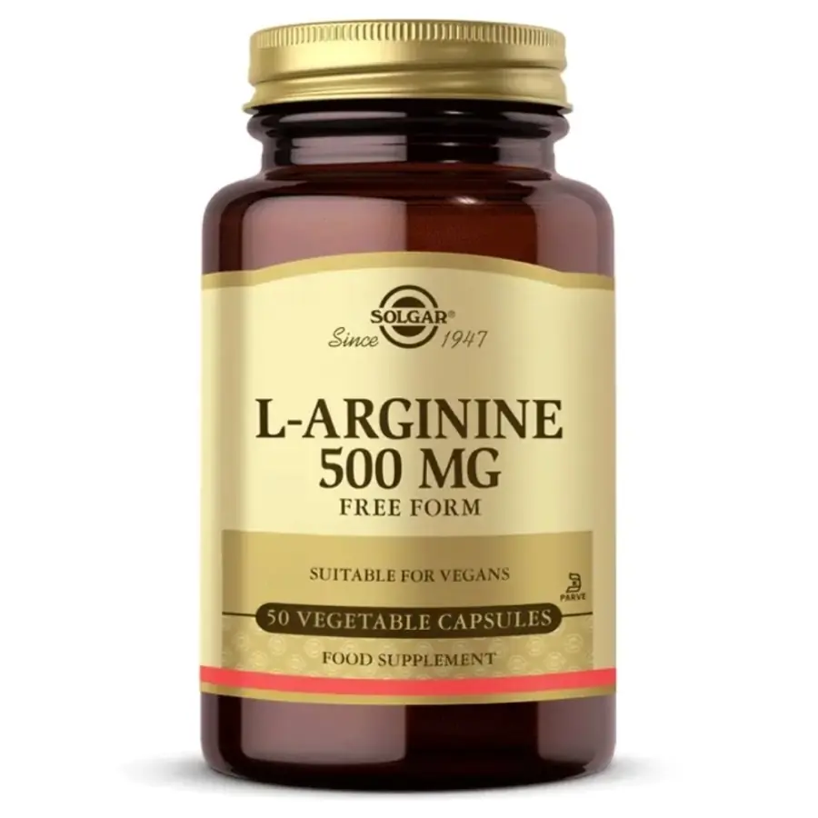 SOLGAR L-ARGININE 500 MG 50 KAPSUL