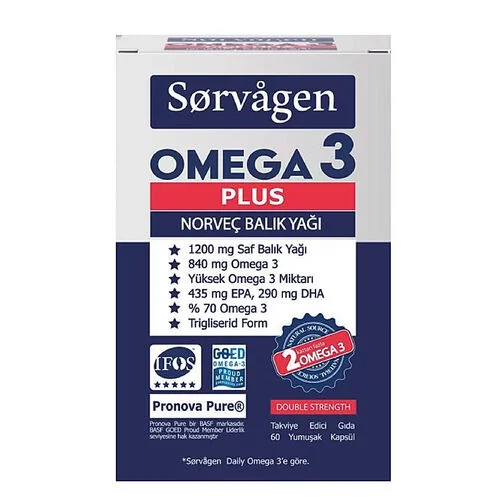 SORVAGEN OMEGA3 PLUS