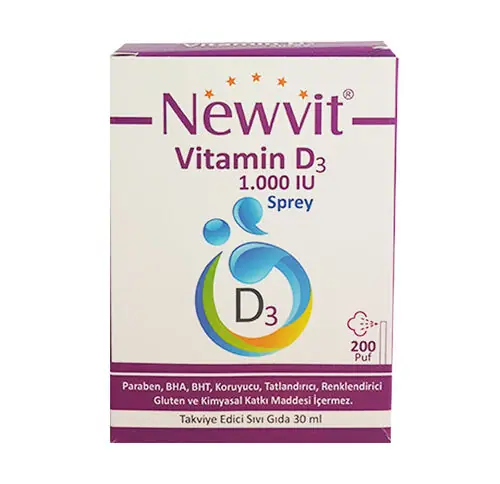 NEWVIT VITAMIN D3 SPREY 1000 IU