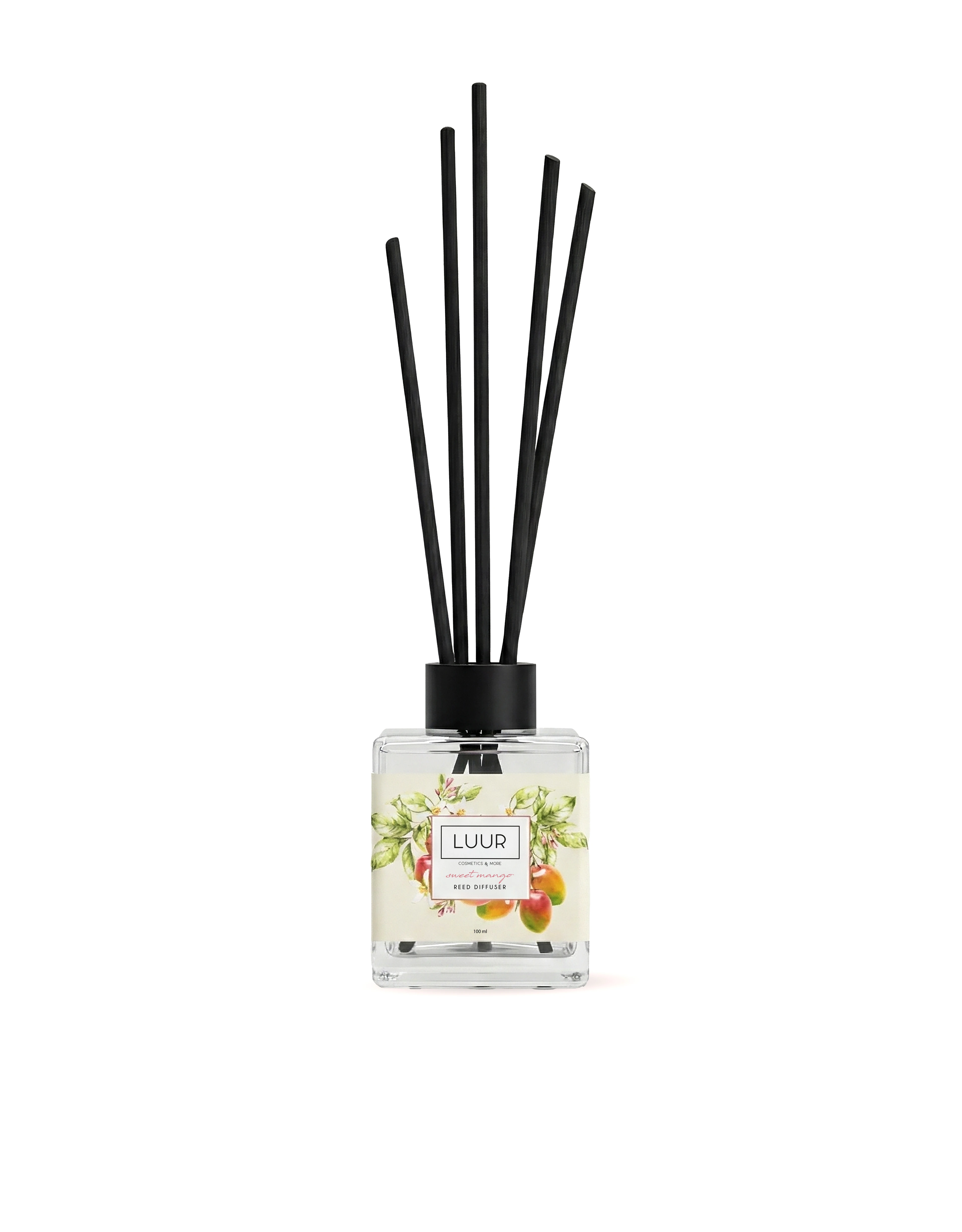 Sweet Mango Reed Diffuser with Fiber Stick-Luur Cosmetics