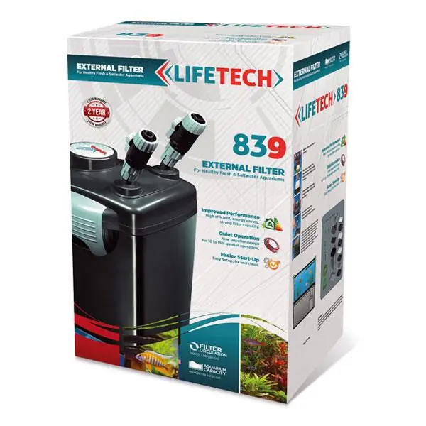Lifetech 839 Dış Filtre 1500 L/S