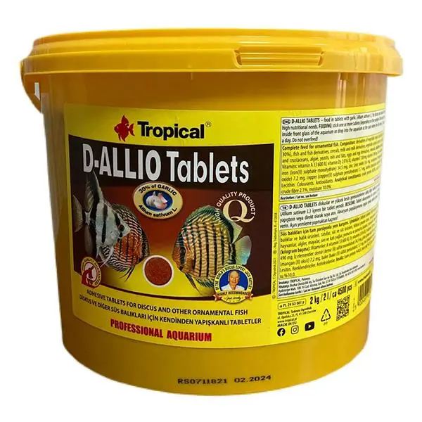 Tropical D-Allio Plus Tablet Kova 2Kg