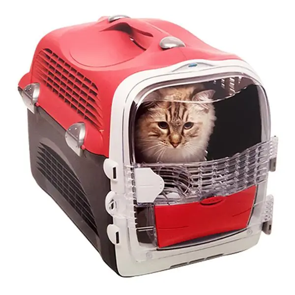 Catit Cabrio Carrier Cherry Red Kedi Köpek Taşıma Çantası