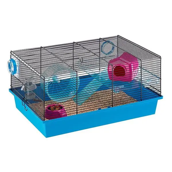 Ferplast Milos Siyah Demirli Hamster Kafesi M