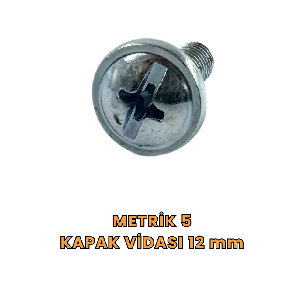 Metrik 5 Kapak Vidası 12 mm - Toptan Motosiklet Yedek Parça | Ufuk ...