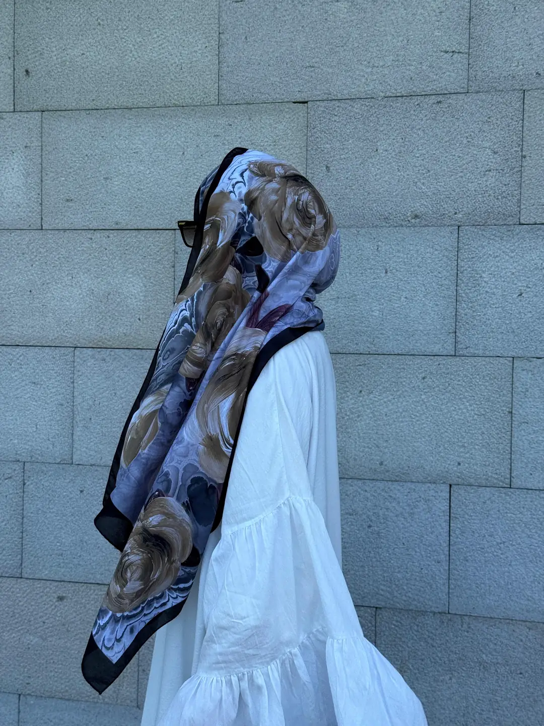 PAMUKLU ROSE DESEN ŞAL