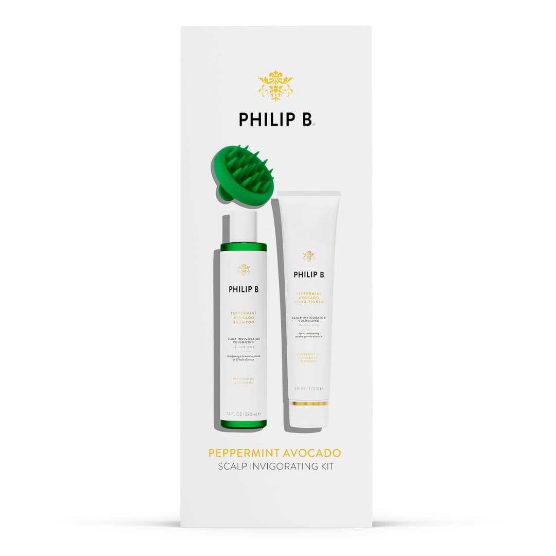 Peppermint Avocado Scalp Invigorating Set