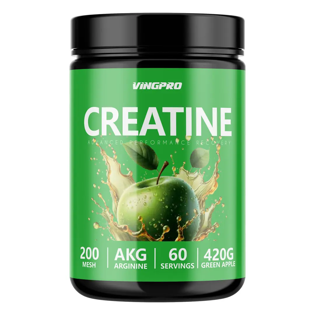 VİNGPRO CREATINE MONOHYDRATE 420 GR YEŞİL ELMA AROMALI 60 SERVİS