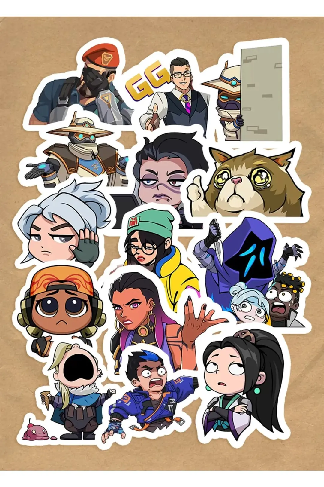 Valorant Sticker Paketi