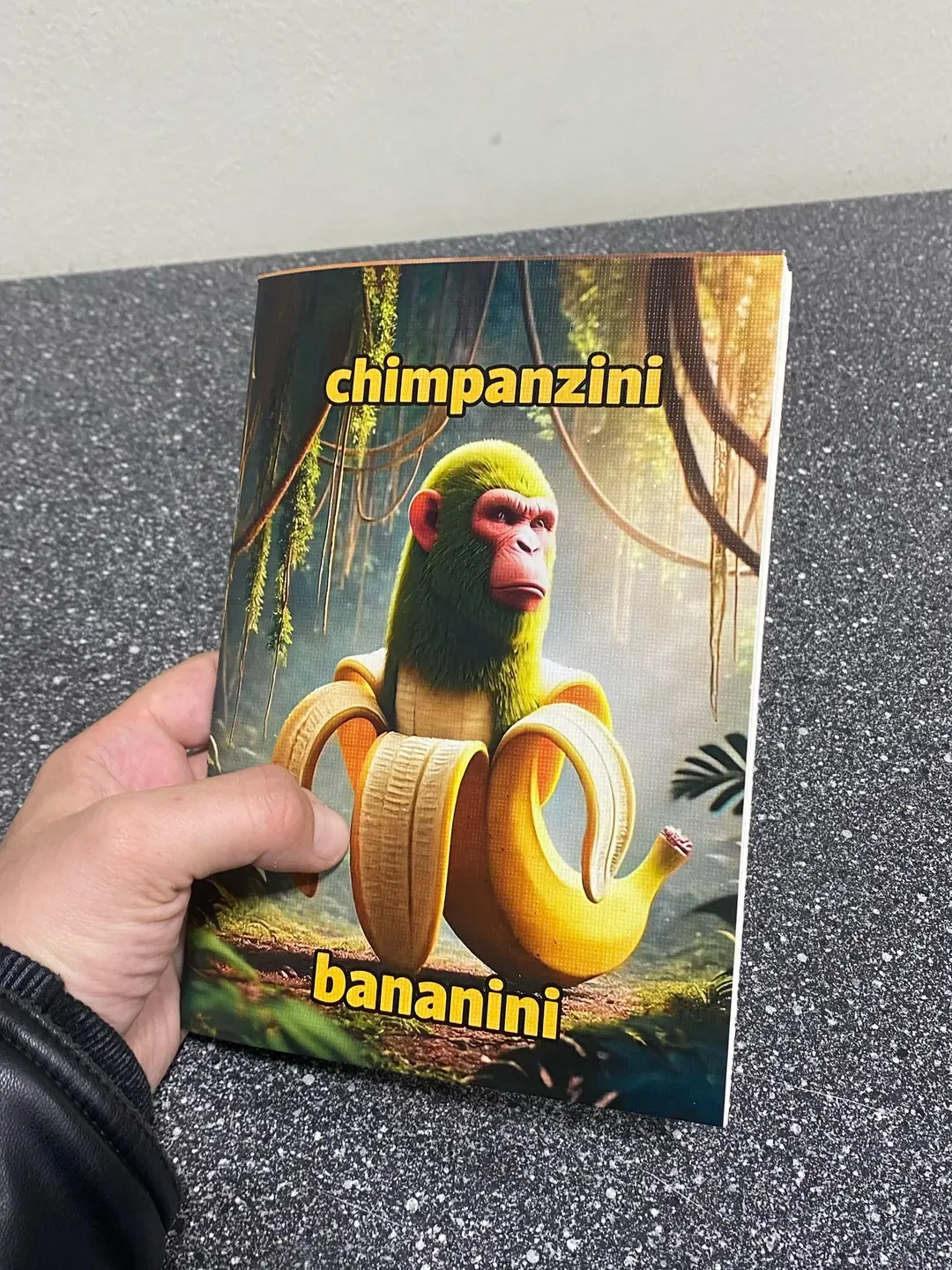 A5 Defter Brainrot Meme Chimpanzini Bananini
