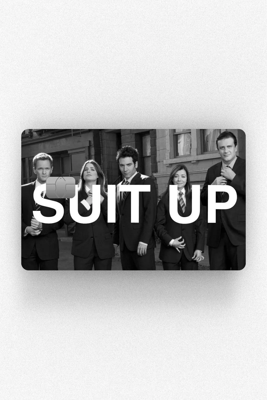 Kart Kaplama Etiketi - HIMYM Suit Up