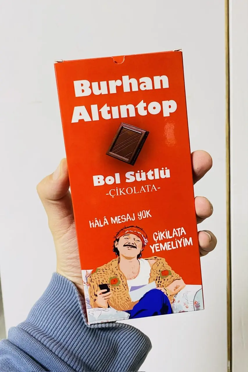 Burhan Altıntop Bol Sütlü Çikolata 100gr