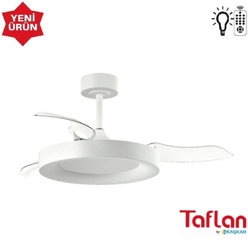 TAFLAN - KAŞKAR AYD-20 UZAKTAN KUMANDALI LAMBALI TAVAN VANTİLATÖRÜ