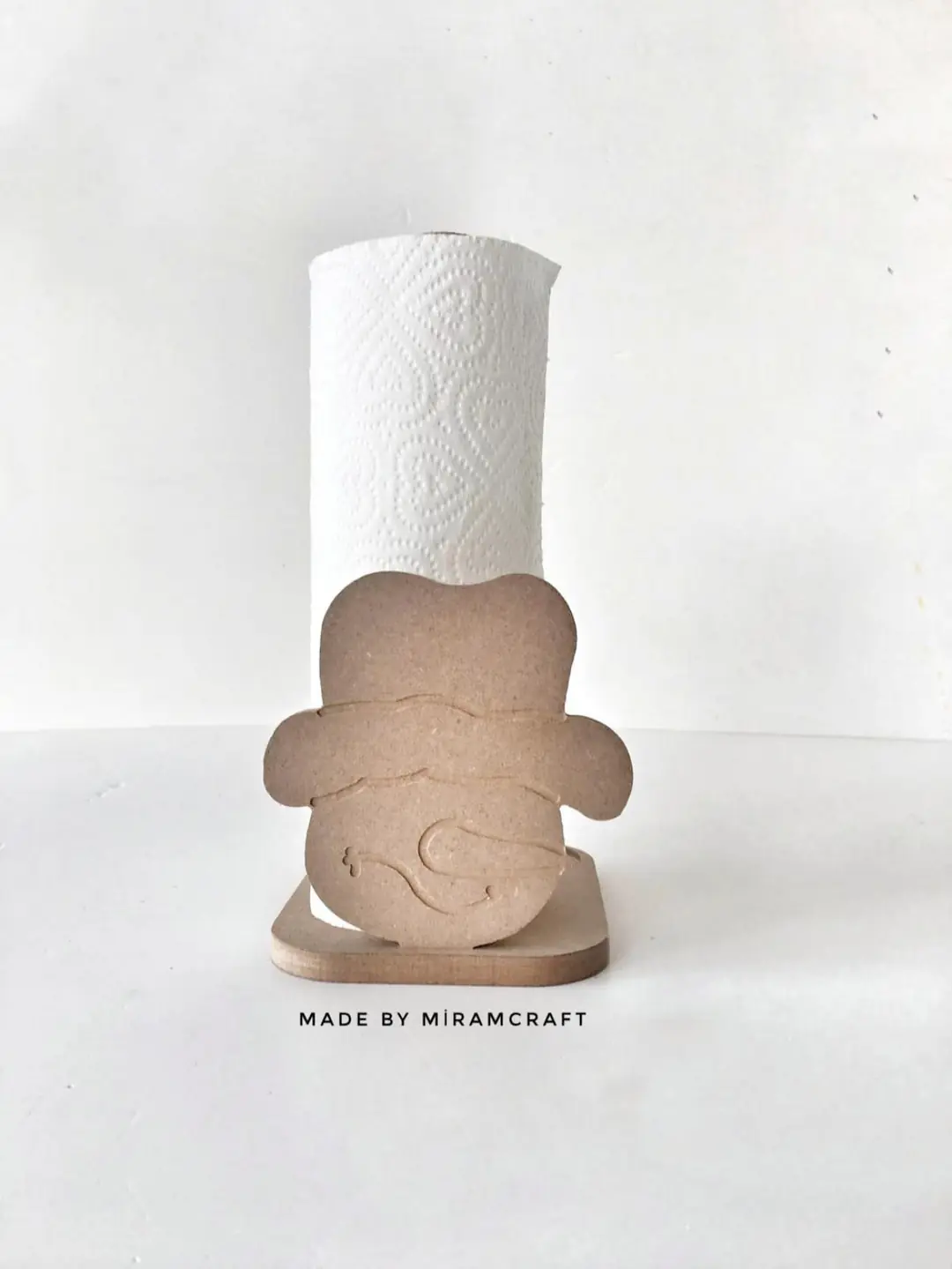 KARDAN ADAM KAĞIT HAVLULUK - BOYANABİLİR MDF MUTFAK AKSESUARI