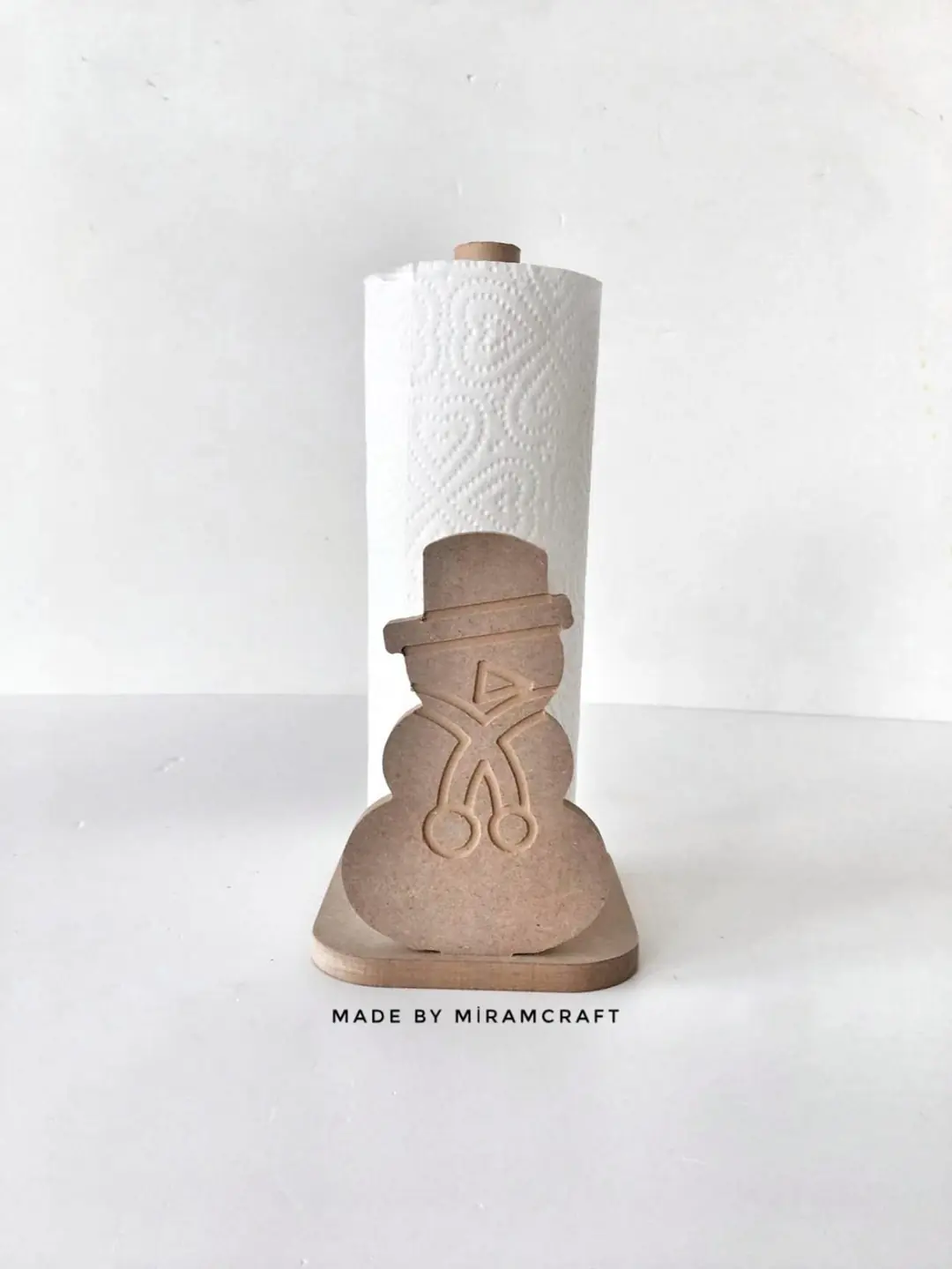 KARDAN ADAM KAĞIT HAVLULUK - BOYANABİLİR MDF MUTFAK AKSESUARI