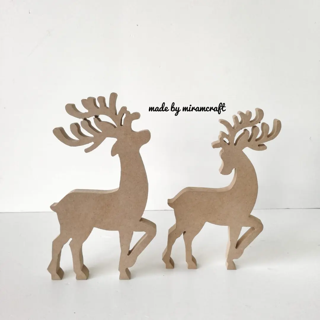 İkili Geyik - Dekorasyonunuza Sıcak Bir Dokunuş Ekleyin
