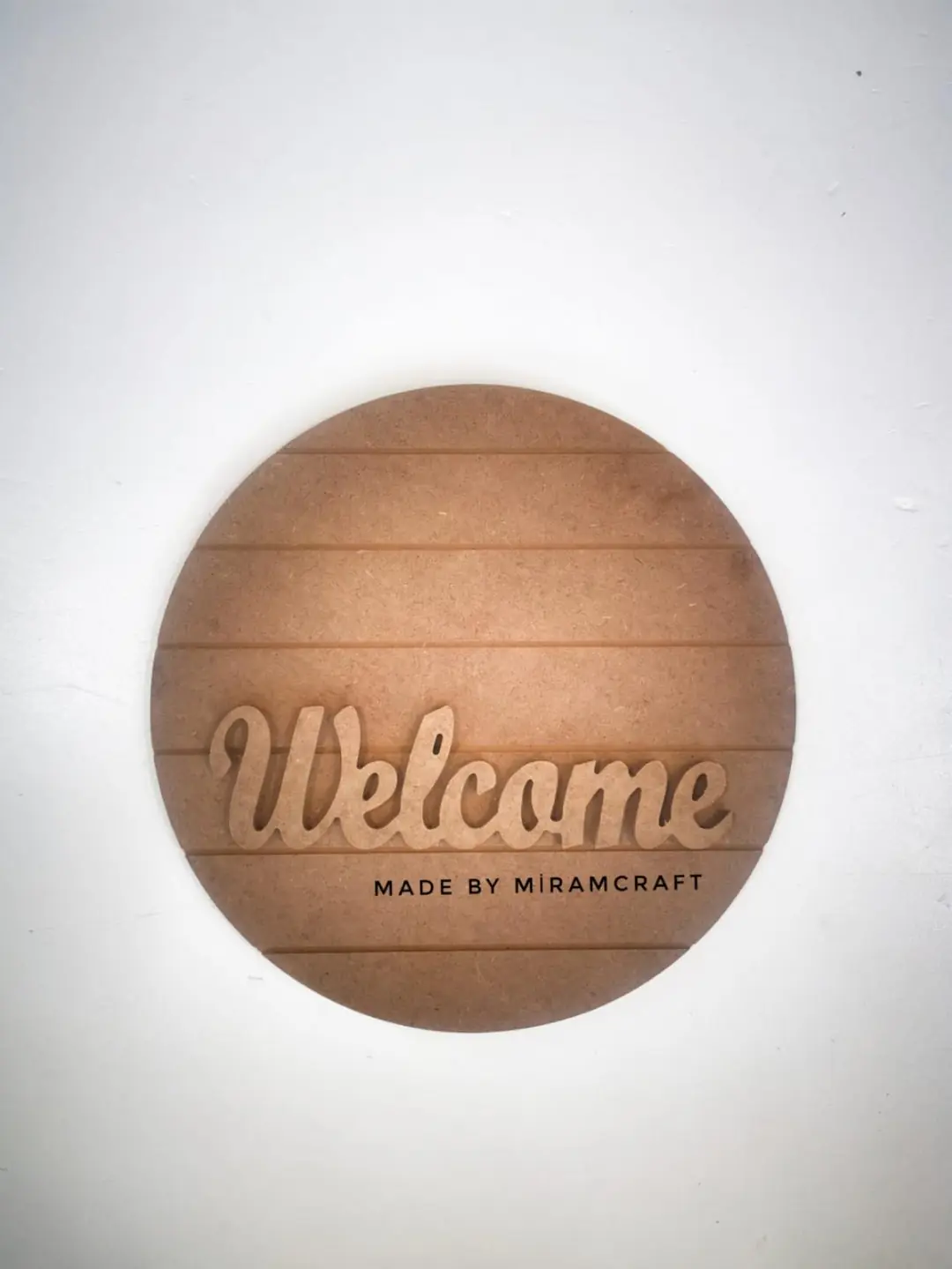 YUVARLAK ÇİZGİLİ WELCOME PANO - ORJİNAL VE ŞIK EV DEKORASYONU İÇİN ÖZEL ...