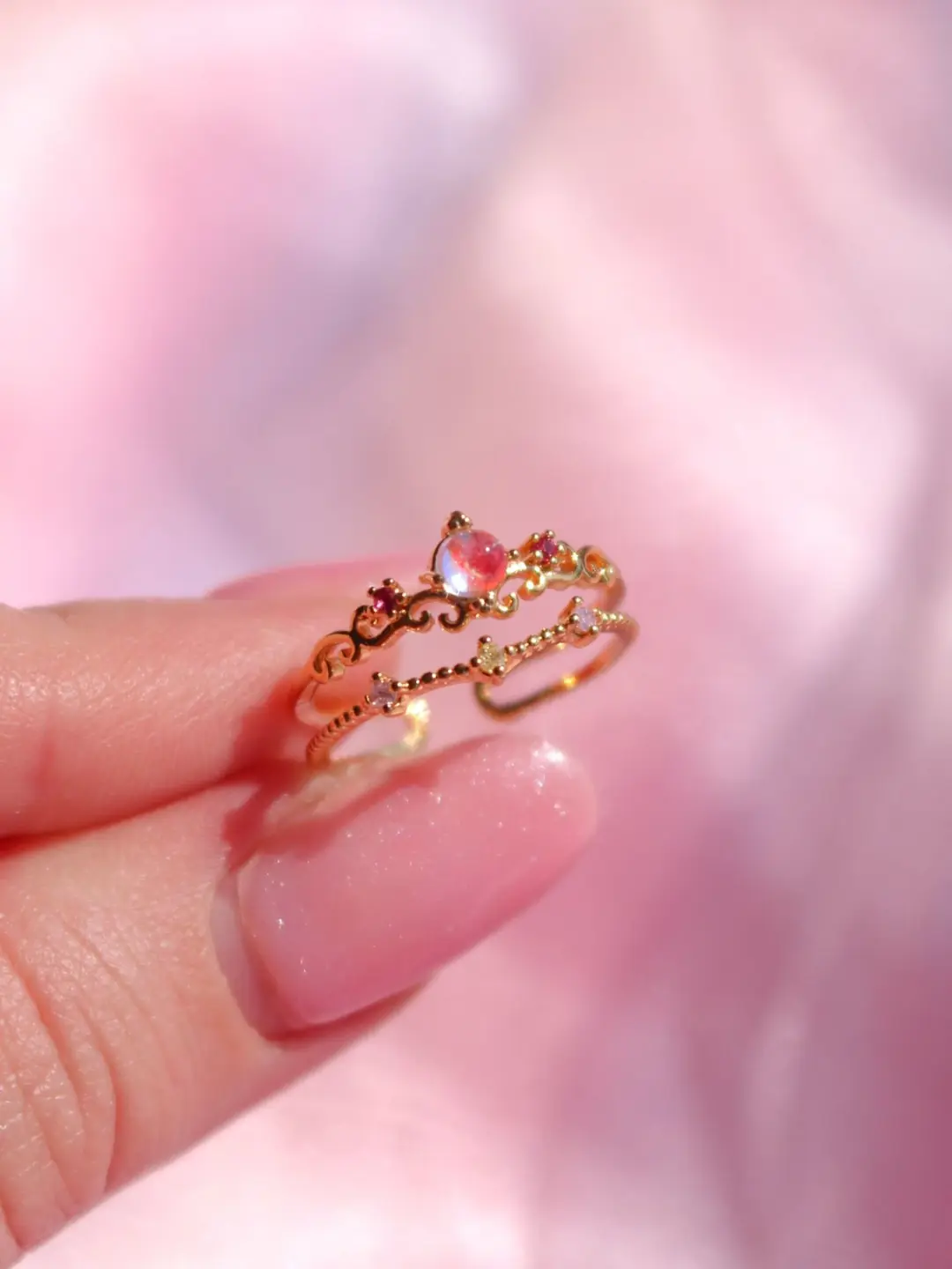 Reorah - Minimal Ethnic Holographic Ring