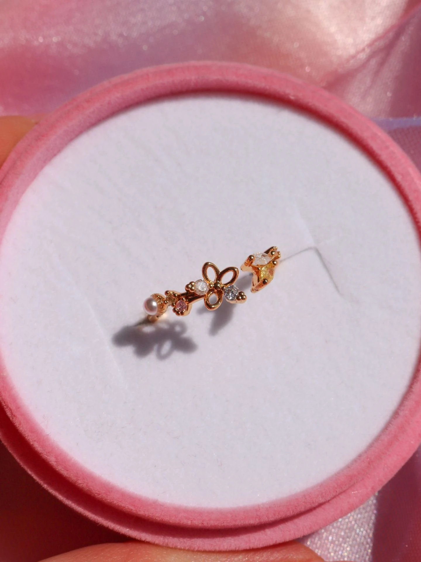 Reorah - Minimal Daisy Yellow Yüzük