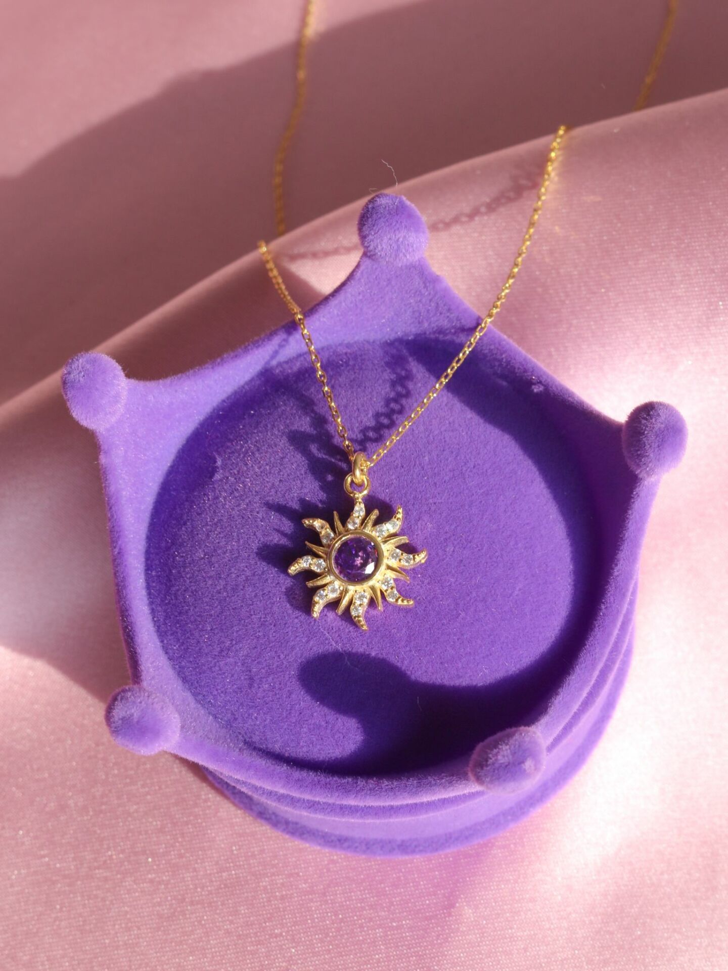 Reorah - Rapunzel Sun Necklace 925 Silver