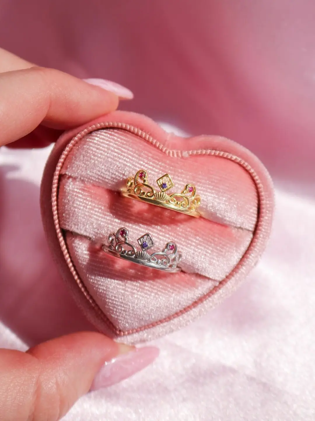 Reorah - Queen Calissa Crown 925 Silver Ring