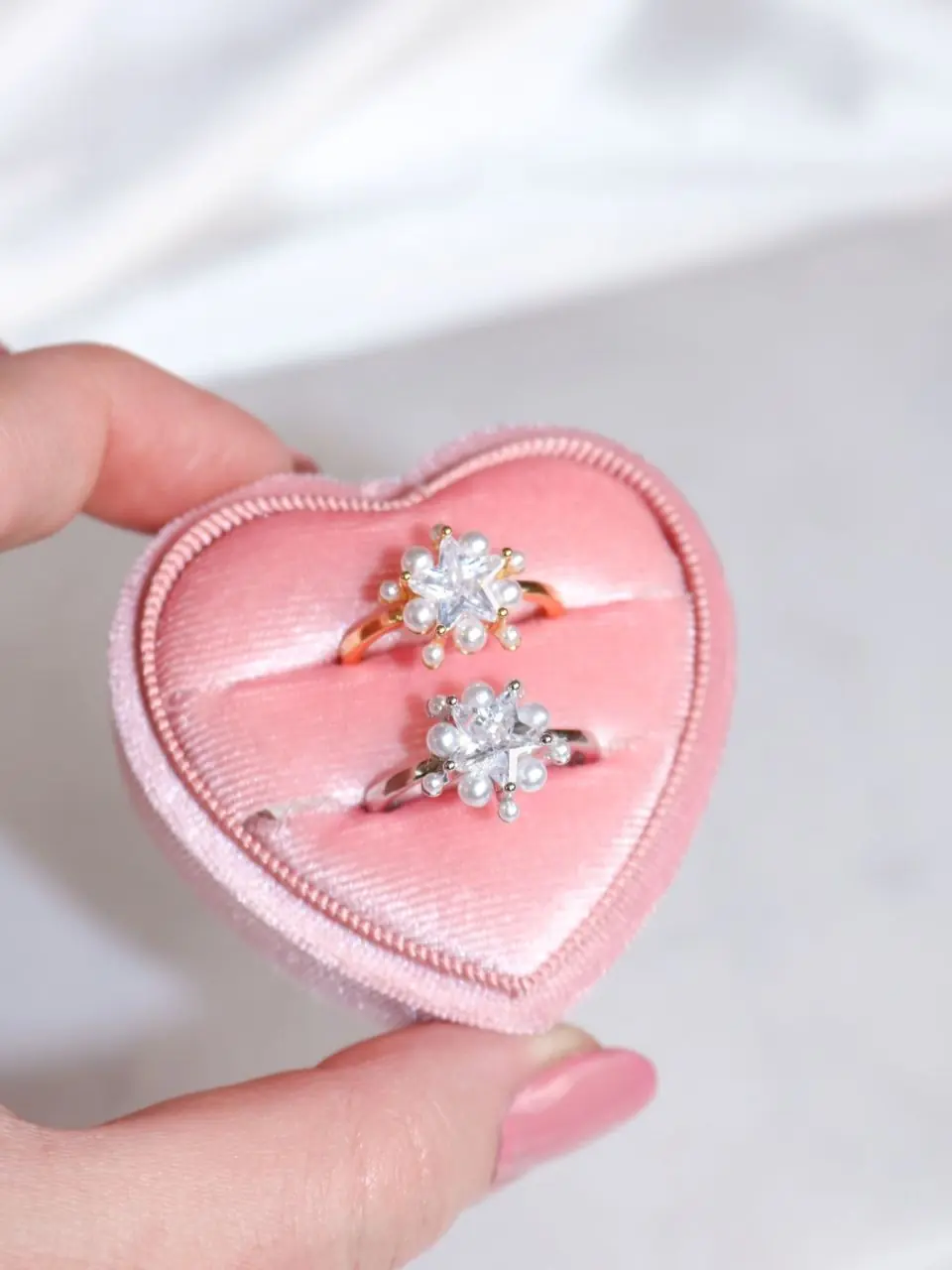 Reorah - Pearl Star Ring