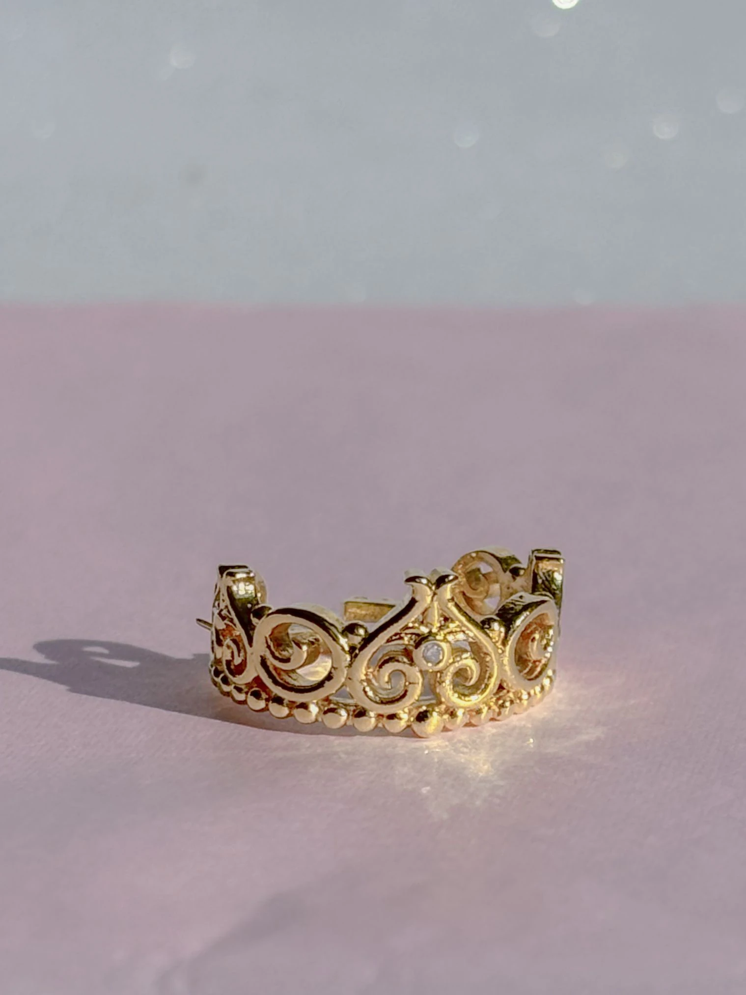 Anneliese Princess Crown Ring