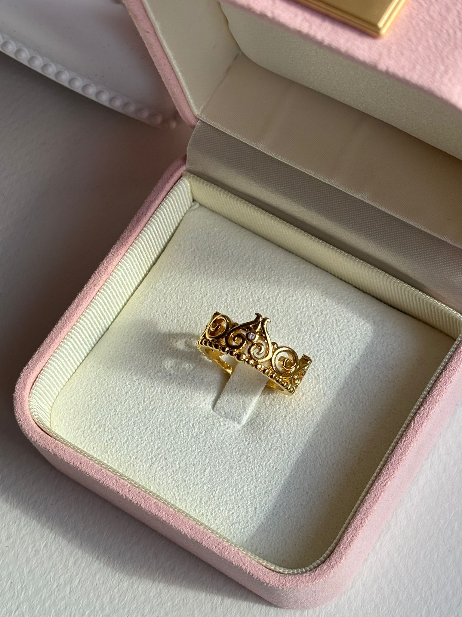 Anneliese Princess Crown Ring